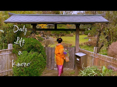 🍂Sonbahar Tadı ✨ Kimono Stilinde Sade Günlük Yaşam👘