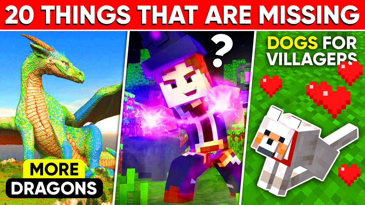 20 *MIND BLOWING* Things That Should Be Added To Minecraft - YouTube