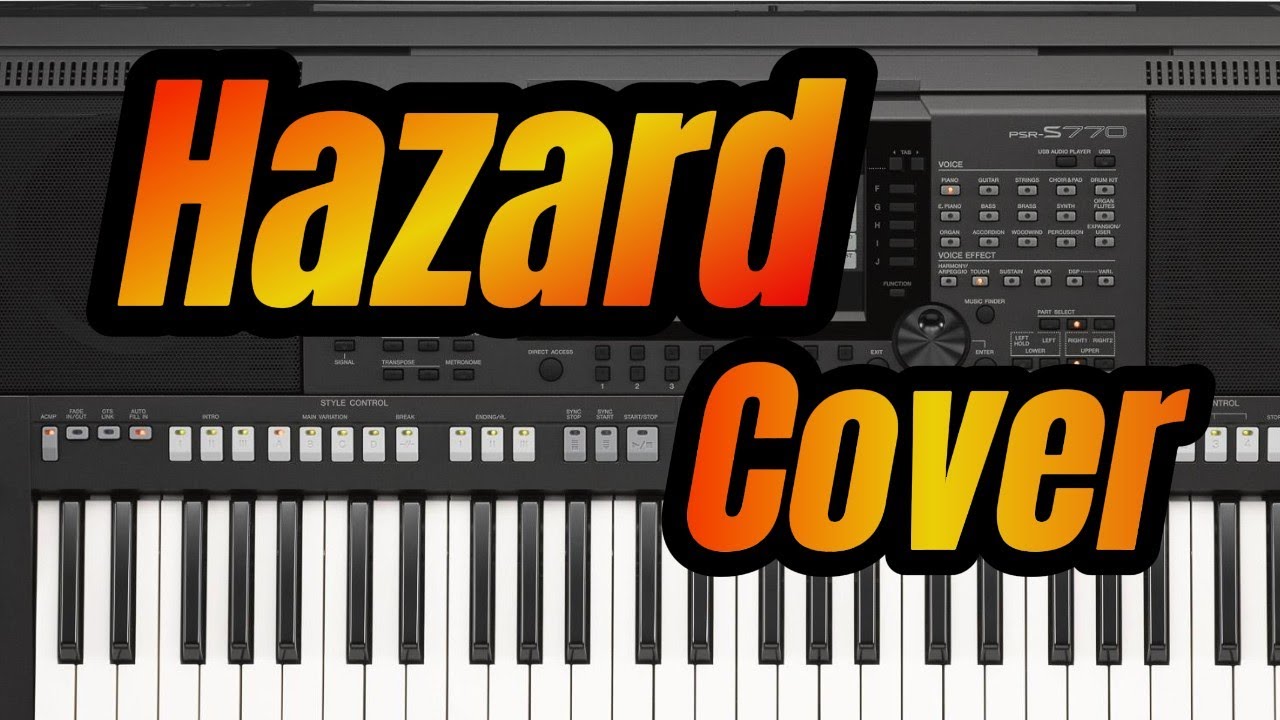Hazard - keyboard cover - YouTube