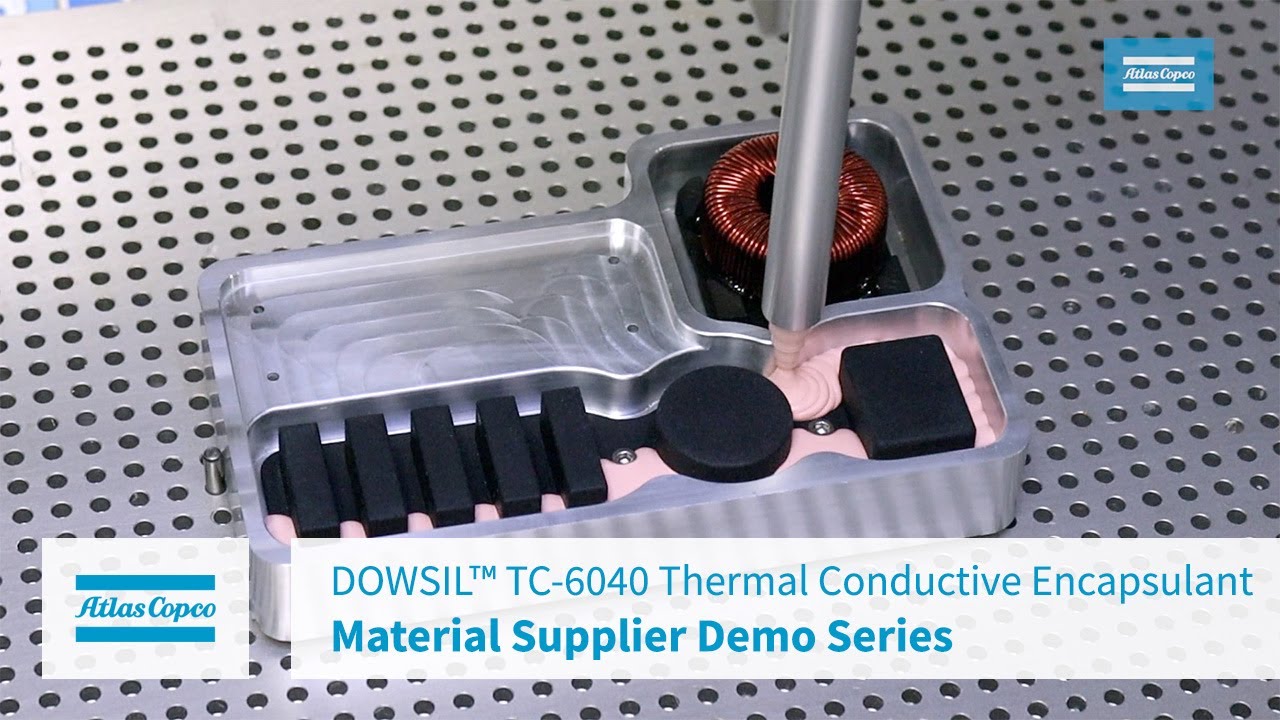 Dow DOWSIL™ TC-6040 Thermal Conductive Encapsulant | Atlas Copco - YouTube