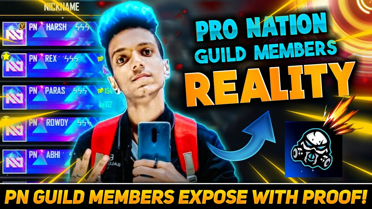 REALITY OF PRO NATION GUILD MEMBERS| EXPOSED #PRONATION GUILD| PN HARSH ...