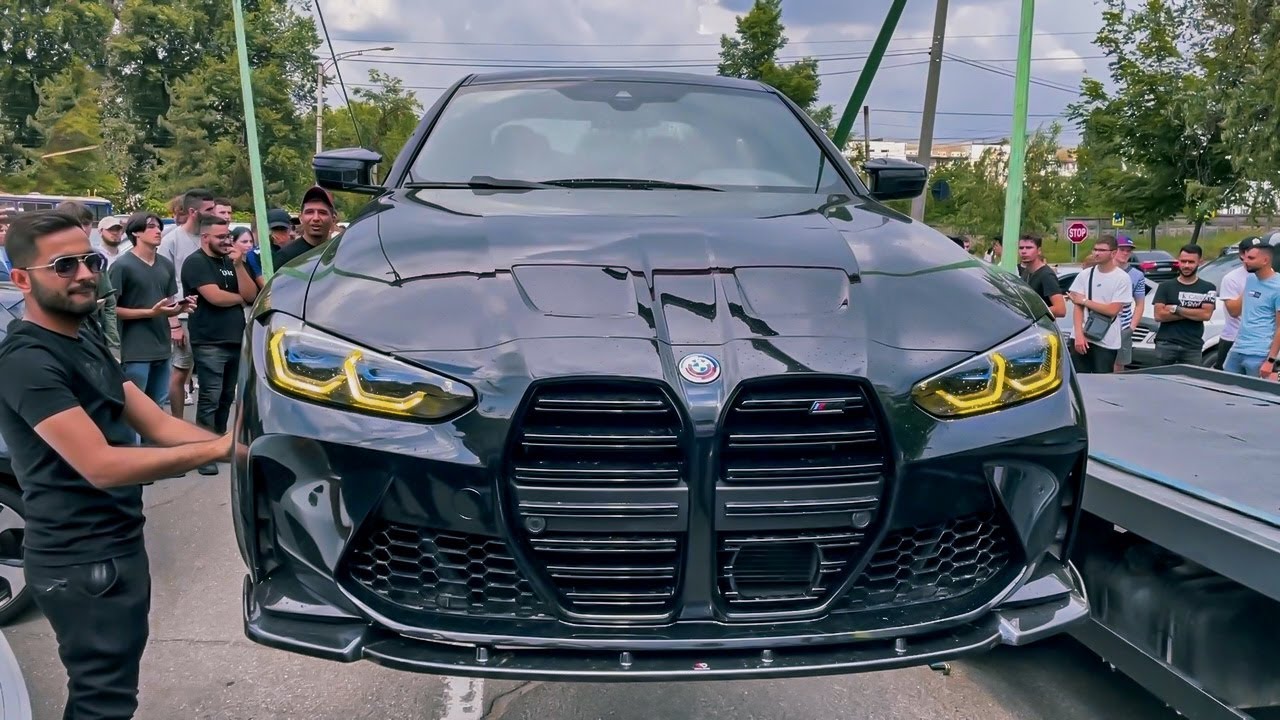 BMW M4 G82 TOTAL BLACK EDITION WILL IT FALL?? (PART 2) - YouTube