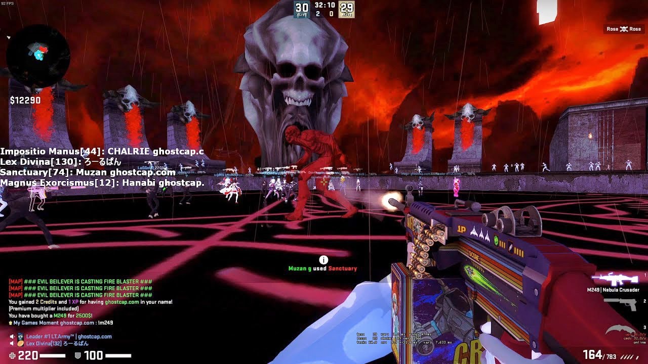 CSGO ZOMBIE ESCAPE ze_temple_of_the_demon_god_v3 All Stages On Ghostcap ...