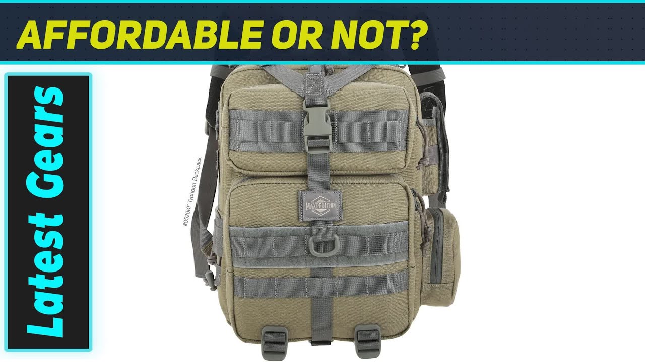 Maxpedition Typhoon: The Indestructible Backpack You Need! - YouTube