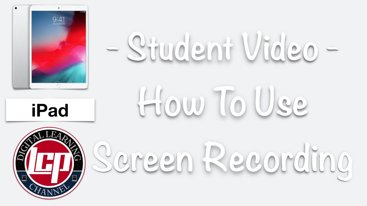 How To Use Screen Recording - YouTube