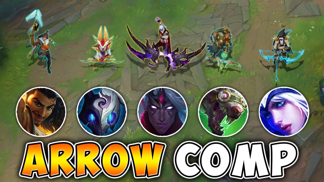 WE PLAYED 5 ARCHERS ON ONE TEAM! (ATTACK OF THE ARROW COMP) - YouTube