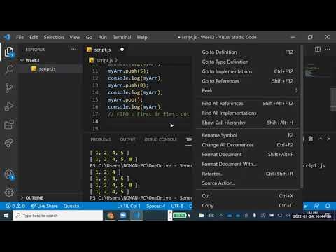 WEB222 WINTER 2022 WEEK3 Part 1 - YouTube
