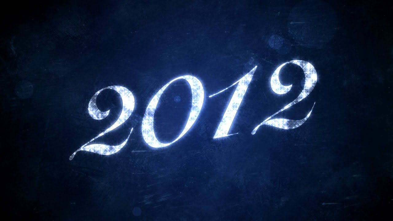 2012 on Blue - HD Background Loop - YouTube