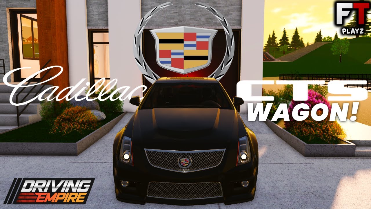 CADILLAC CTS-V WAGON Detailed Review In Roblox Driving Empire! - YouTube