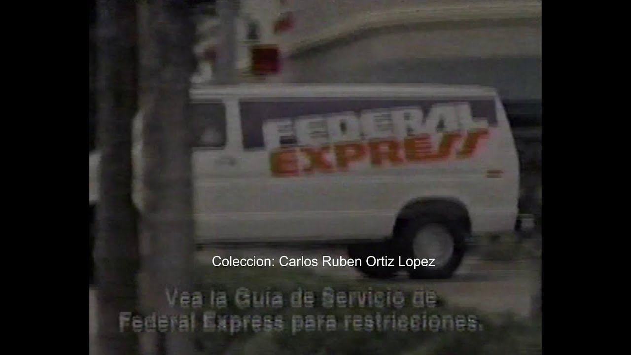 Federal Express-Retro comercial (Puerto Rico) - YouTube
