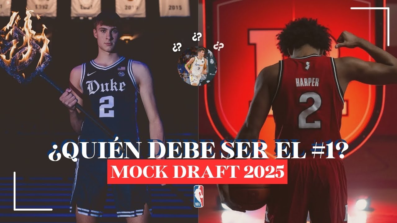 2025 NBA MOCK DRAFT #1 - YouTube