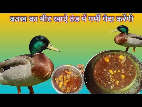 बतख का गोश्त सबसे युनिक देशी अंदाज में | village style bathak recipe ...