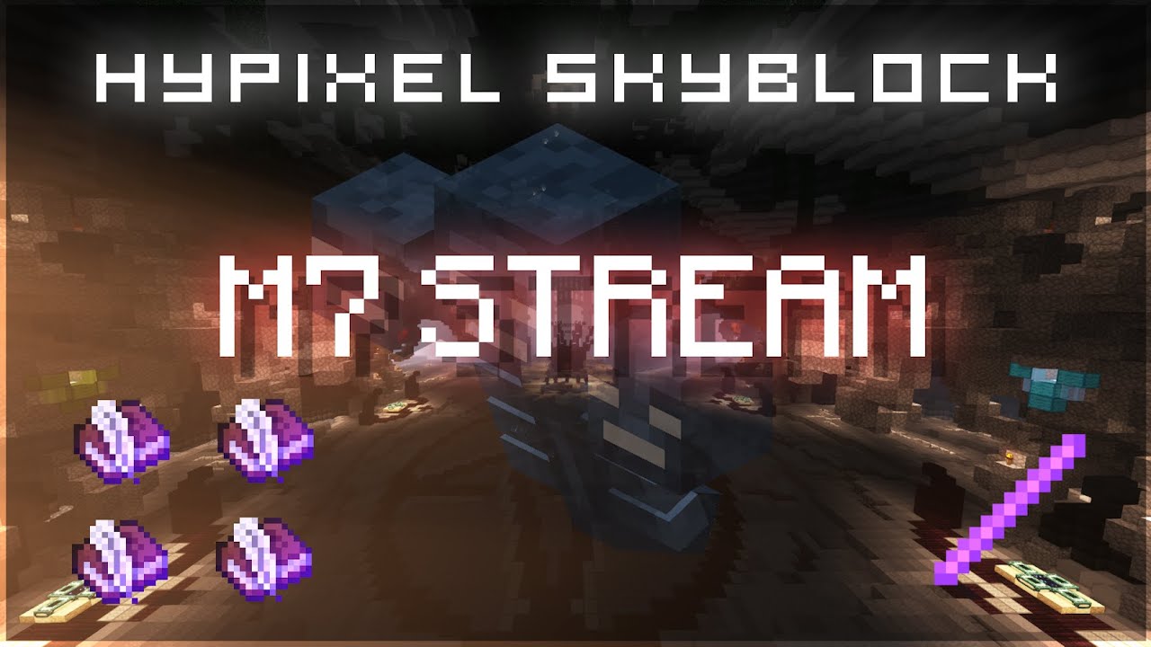 M7 HANDLE GRINDING | Hypixel Skyblock Streaming - YouTube