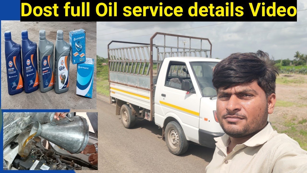 🛢️New ashok Leyland Dost vehicle fast service full details/bada dost ...