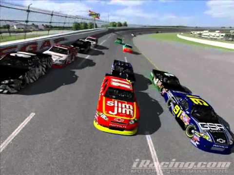 iRacing - Multiple 2 Car COT Tandem Draft Packs - YouTube
