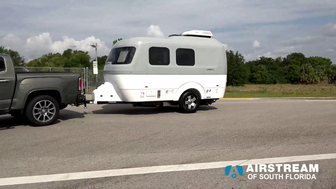 2019 Nest travel trailer from Airstream - YouTube