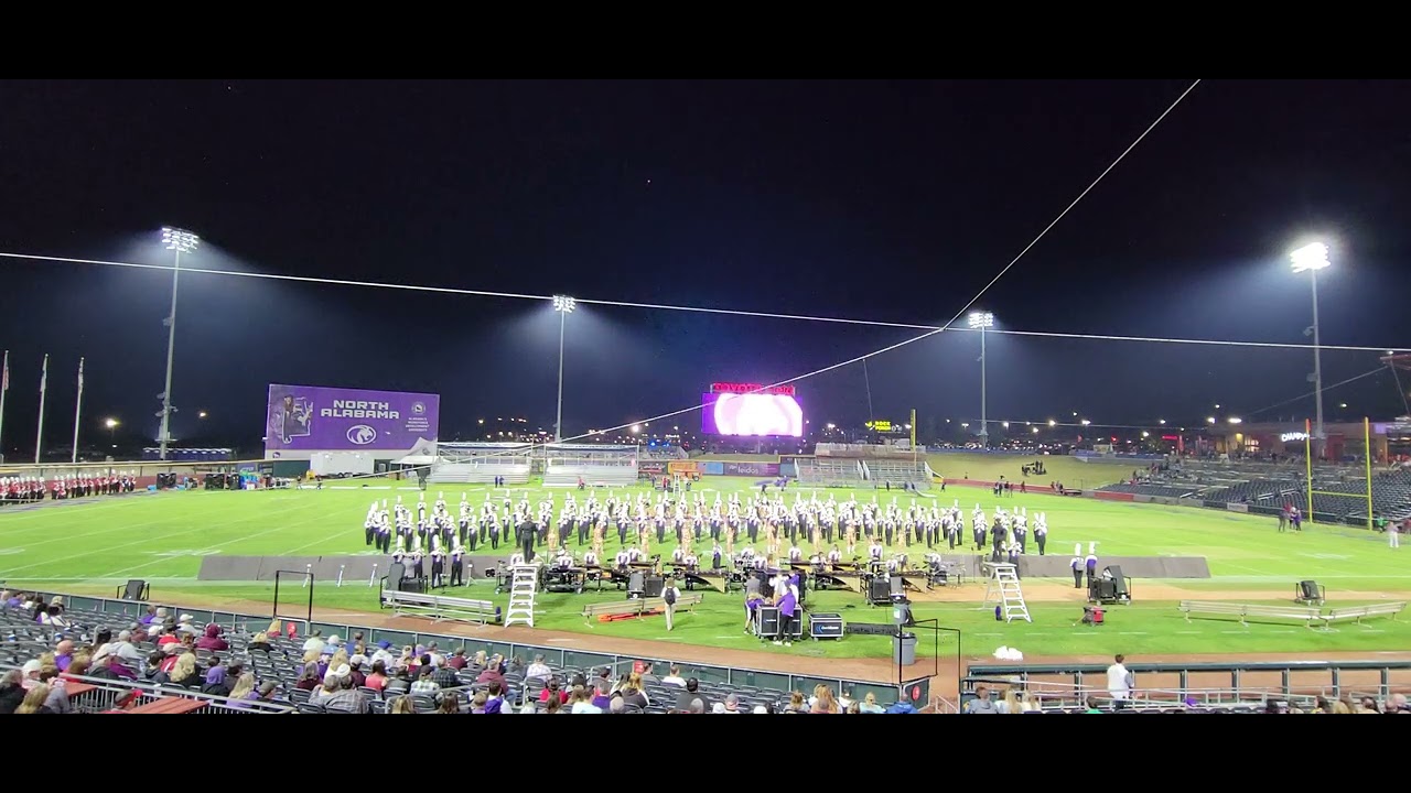 UNA Marching Band Post Game Performance at Toyota Stadium - YouTube