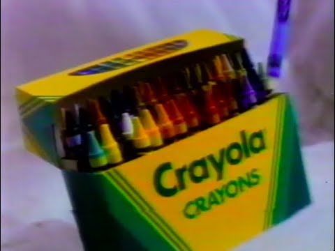 Crayola Crayons Commercial | 1980s & 1990s Commercials - YouTube