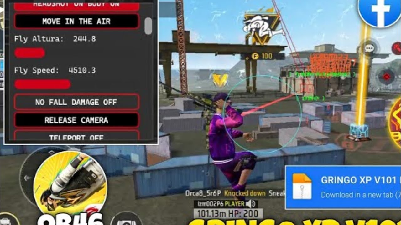 Free Fire Hack 🔥 ff Hack Mod Menu Download 🤩 Hack Free Fire | Ffh4x ...
