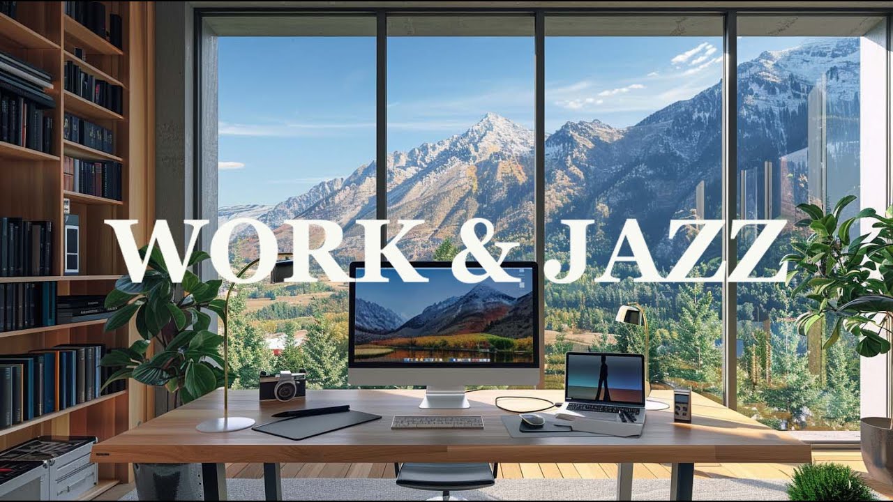 Smooth Jazz Music Brings Concentration for a Productive Workday - YouTube