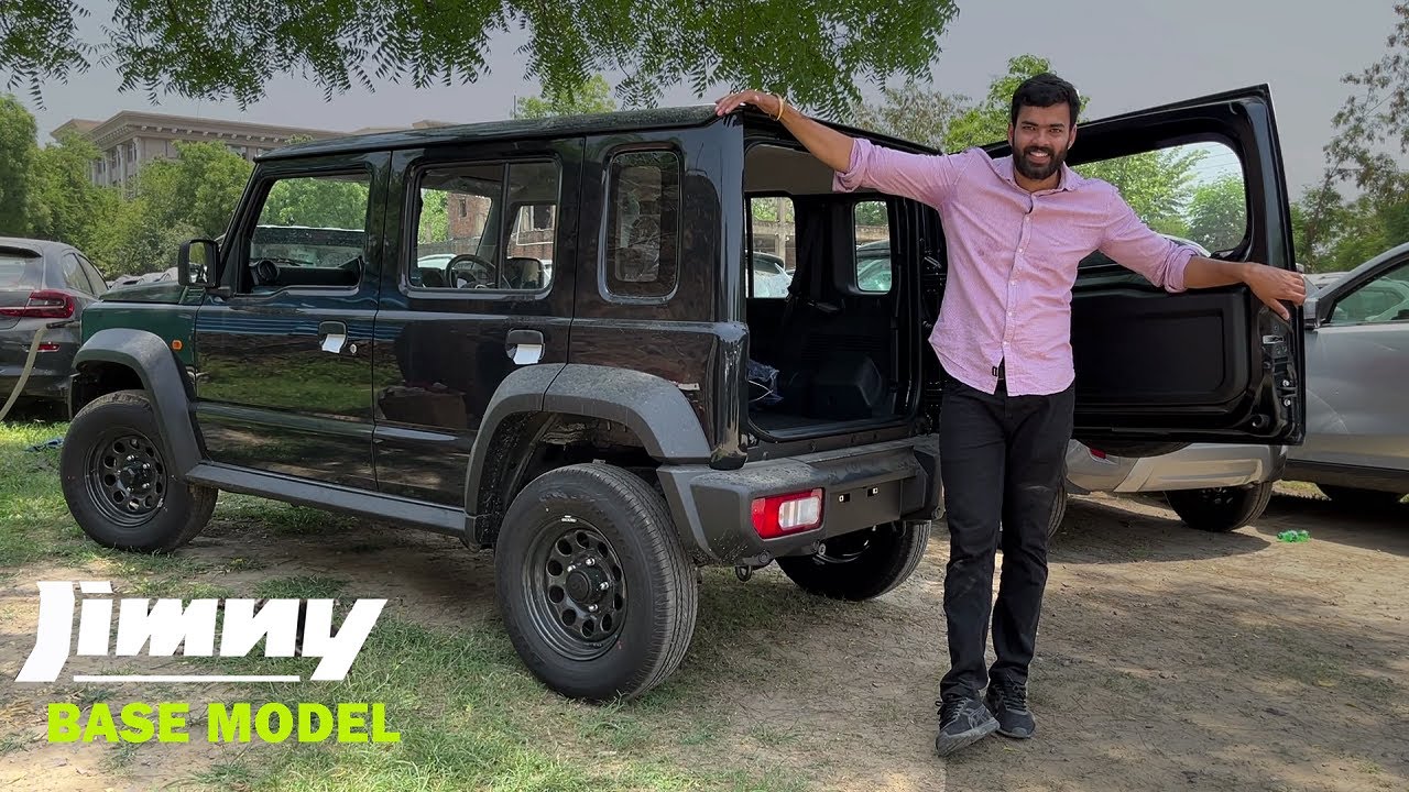 New Maruti Jimny Zeta *Base Model Black* ₹12.7 Lakh - Detailed Review ...