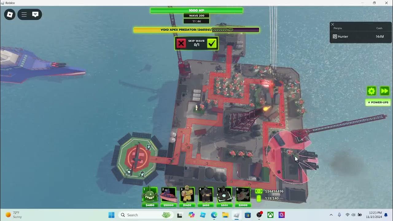 TDX, endless mode wave 200 - YouTube