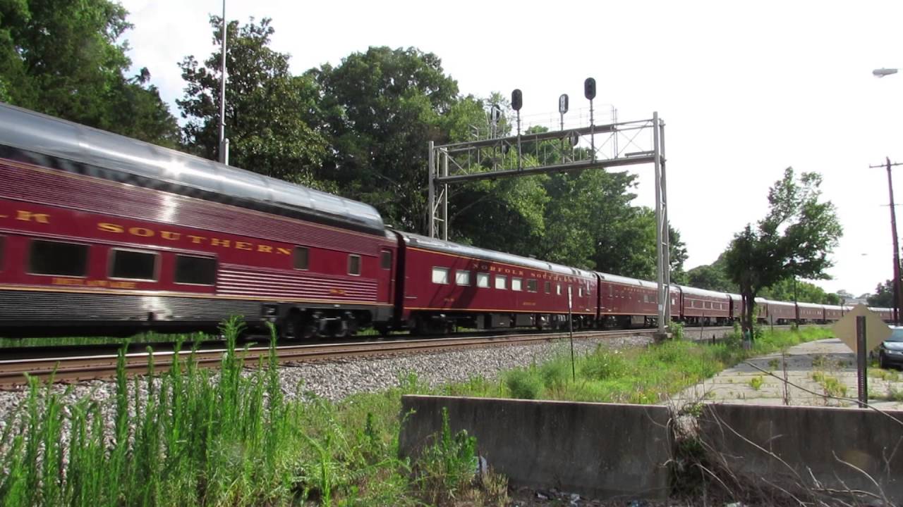 Norfolk Southern F unit Gastonia NC June 2016 - YouTube