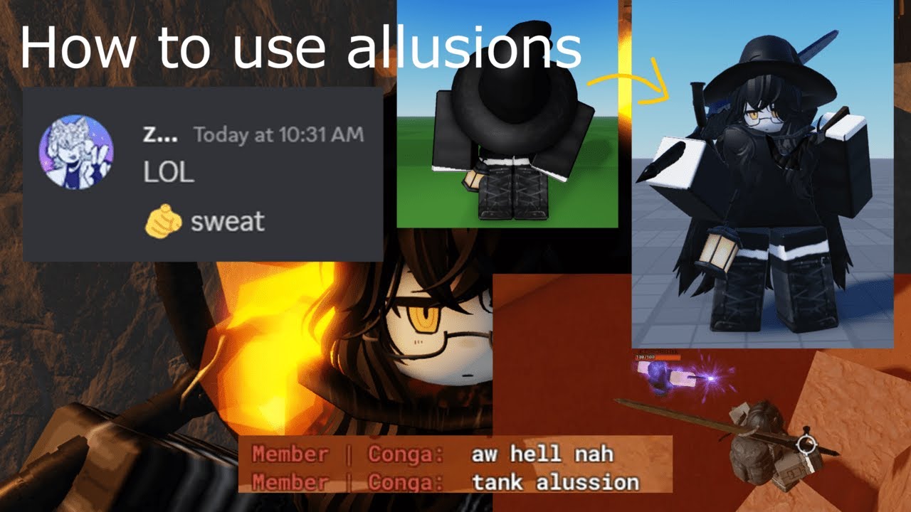 How to use Allusions - Roblox Item Asylum - YouTube