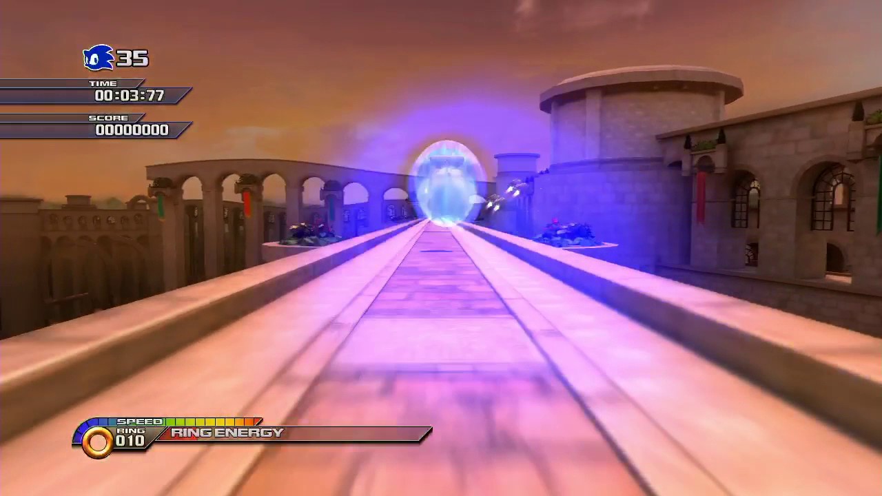 Sonic Unleashed Rooftop Run Act4 Speed run 0:40:80 - YouTube
