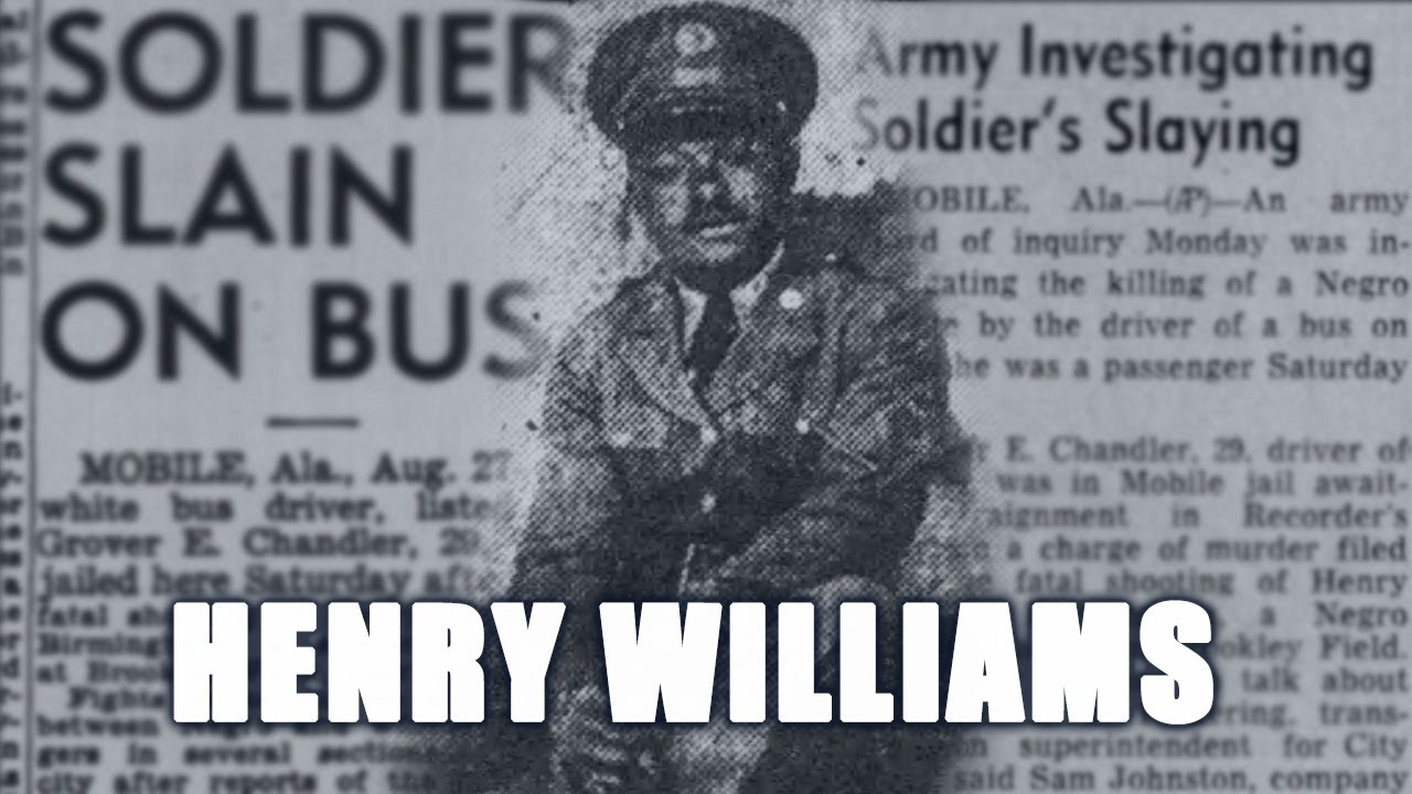 Henry Williams: One Question on a Bus Cost Him Everything in 1942 ...