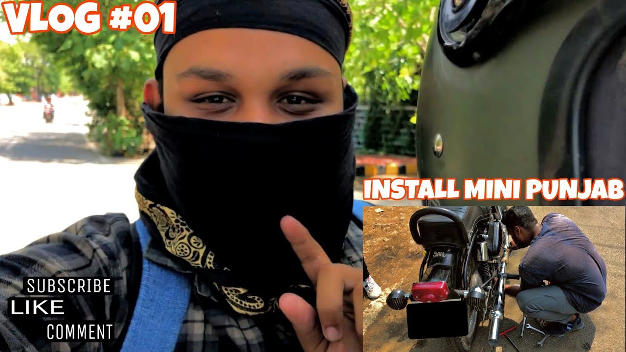 Bullet modification first vlog 😎VLOG 01 - YouTube
