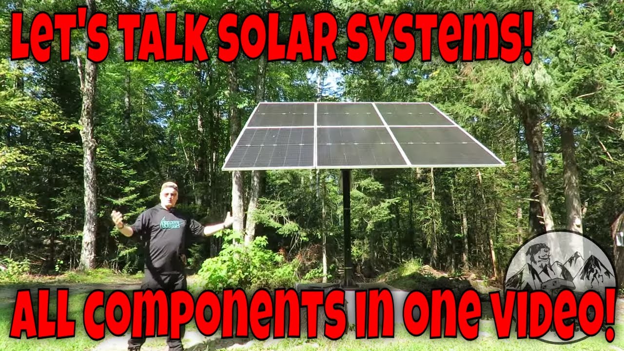 Final Touches: Off-grid Cabin Solar Setup Complete! - YouTube