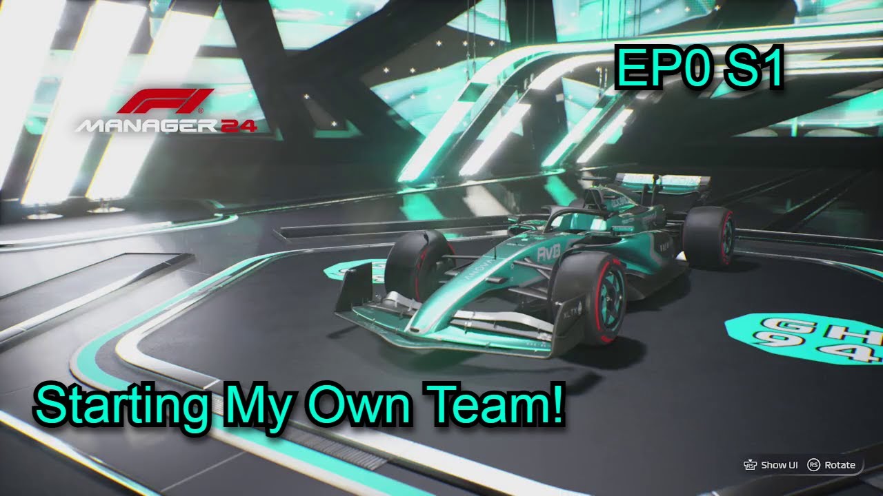 Starting My Own Team! || F1 Manager 24 My Team Career Mode || EP0 S1 ...