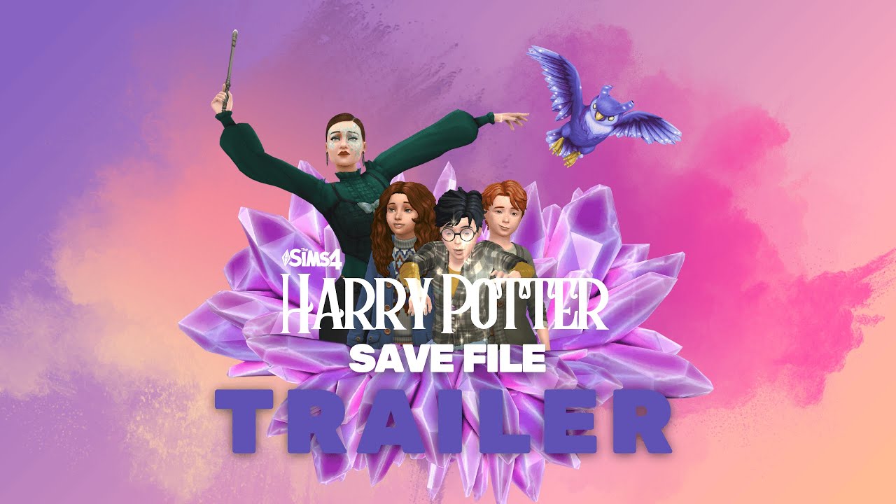 Harry Potter Save File - Trailer (First 2 minutes) Sims 4 - YouTube