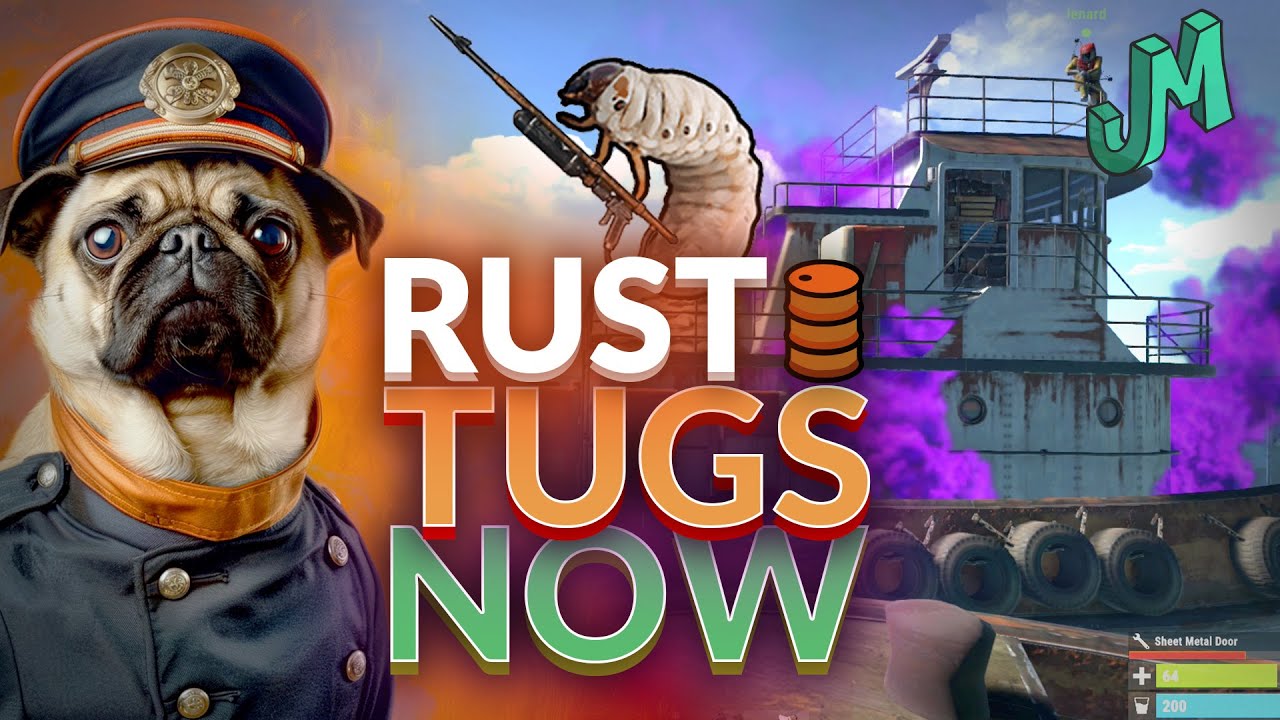 Tugboats Now on PTB! 🛢 Rust Console 🎮 Stream 659 - YouTube