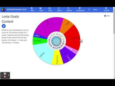 Lexia Goals Contest - YouTube