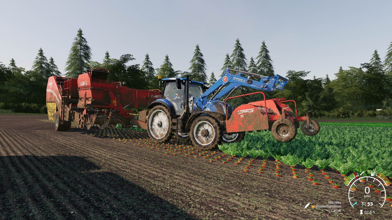 FS19 | Sandy Bay | Fendt 942 - New Holland T6 175 - Sowing, Fertilizing ...