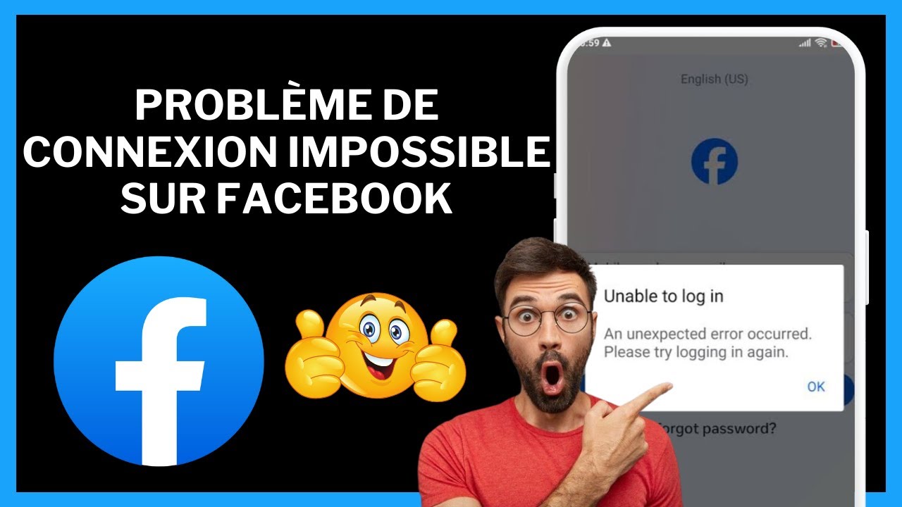 Comment résoudre le problème d'erreur de connexion à Facebook ...