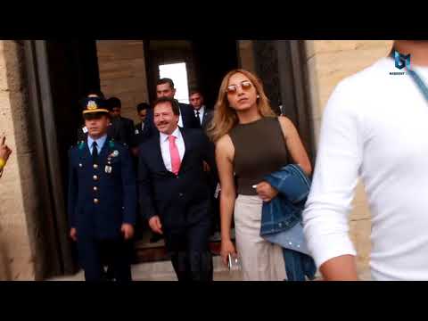 ANKARAGÜCÜ CAMİASI ANITKABİRDE! İŞTE O TARİHİ ANLAR..