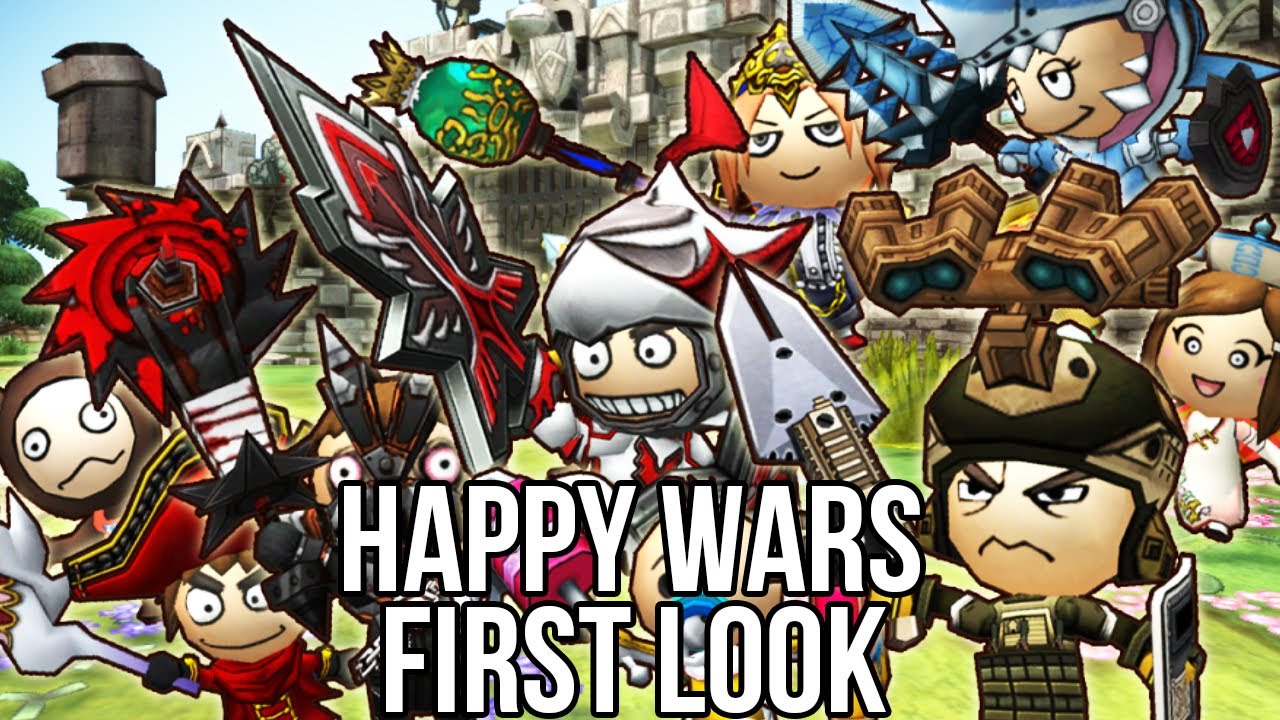 Happy Wars (Free Action MMO Game): Watcha Playin'? Gameplay First Look ...