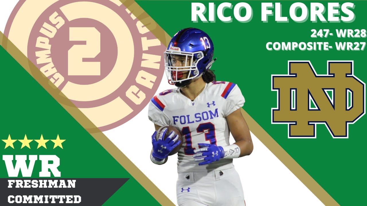 2023 Freshman WR- Rico Flores - YouTube