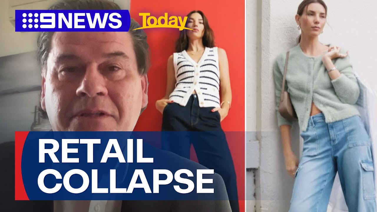 Popular Aussie retail brand collapses | 9 News Australia - YouTube
