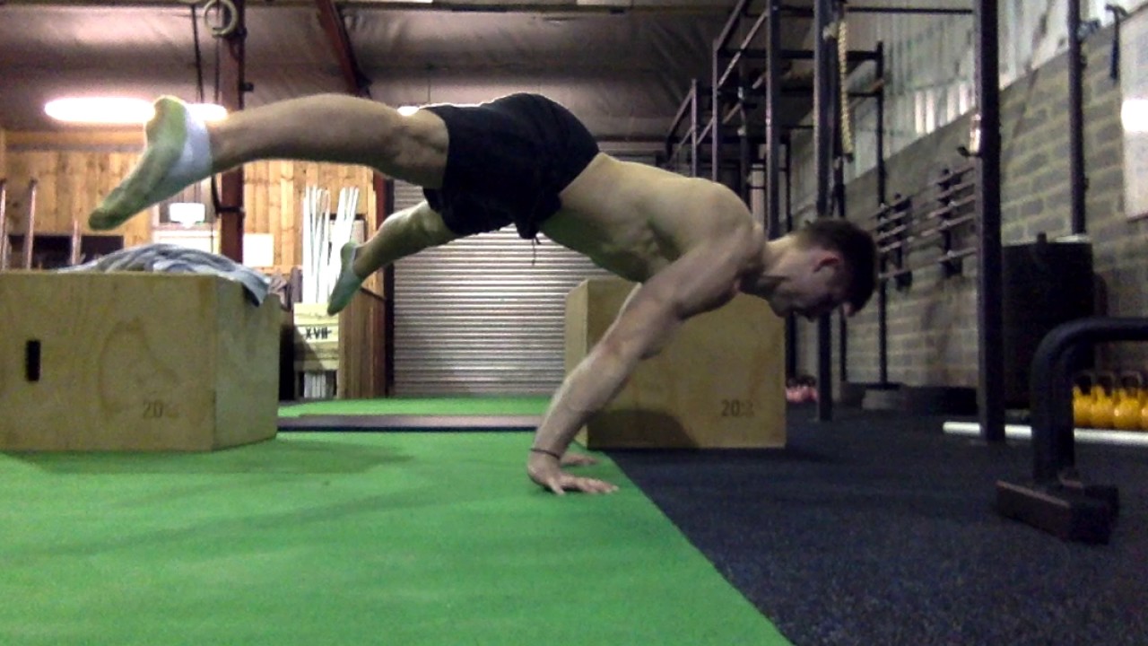 PUSH - STRADDLE PLANCHE PUSH UPS - YouTube