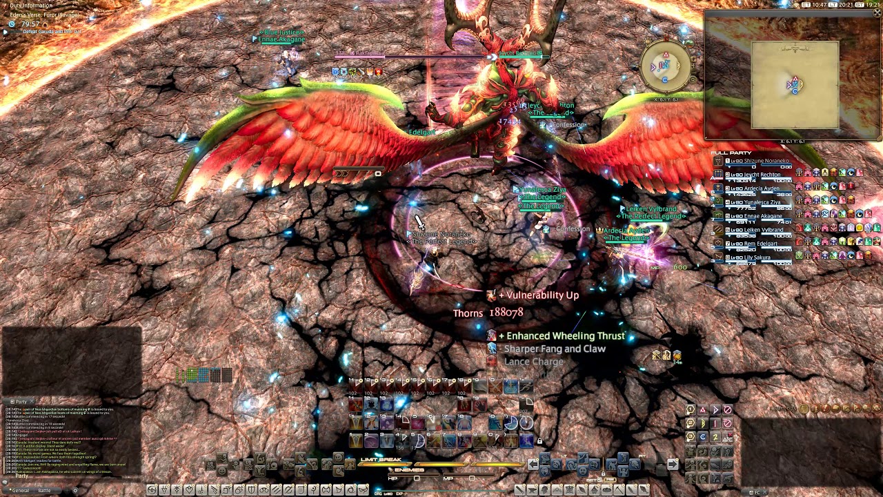 FFXIV - Eden's Verse: Furor (Savage) / E6S Ifrit & Garuda Savage clear ...