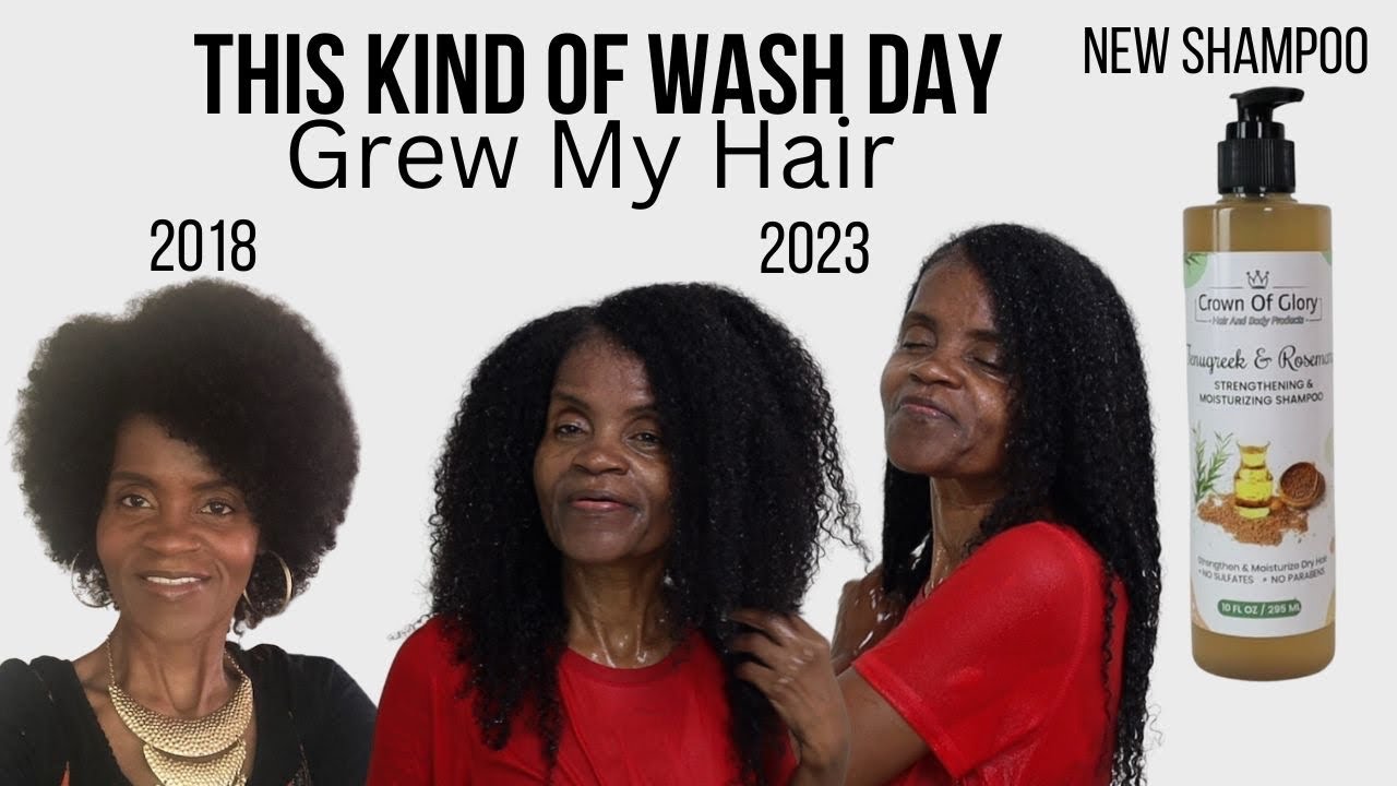 WASH DAY ROUTINE MADE EASY FOR HAIR GROWTH AND LESS TANGLES AND ...