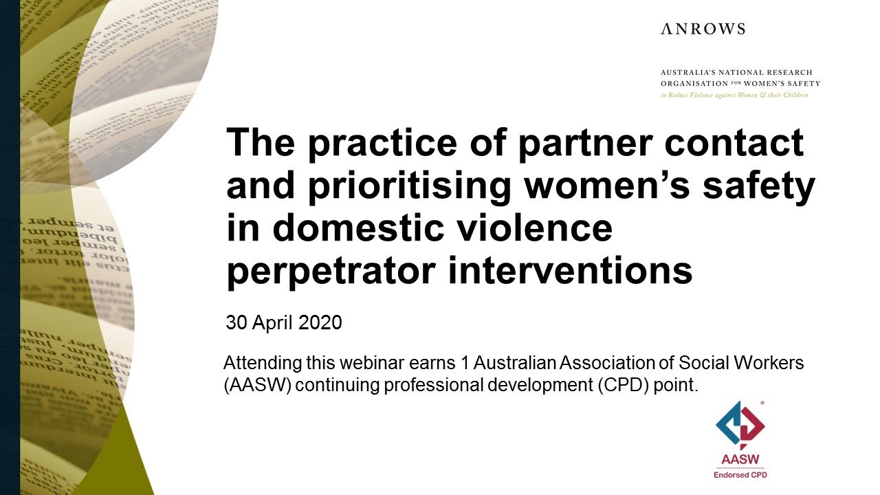 The practice of partner contact & prioritising women’s safety in DFV ...