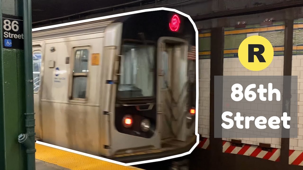 ᴴᴰ r160 R train action @ 86th street - YouTube