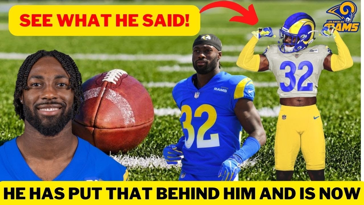 He has put that behind him and is now / Los Angeles Rams NFL News - YouTube