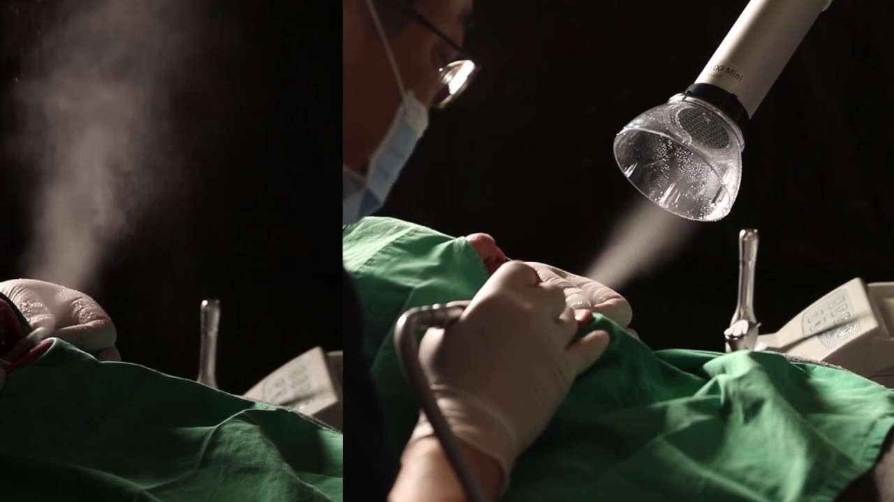 dental extraoral vacuum/ dental aerosol suction - YouTube