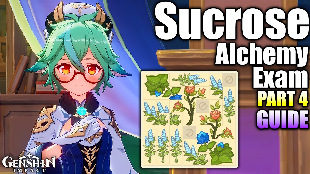 Sucrose Alchemy Exam Part 4 Guide | Alchemical Ascension Day 3 ...